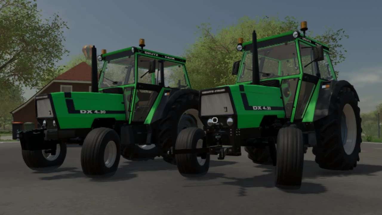 FS22 Deutz DX 4.30 – 4.70 Edited v1.1 - FS 22 Tractors Mod Download