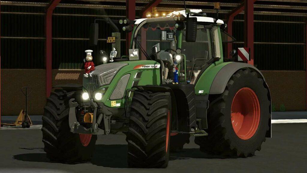FS22 Fendt 724 v1.0 - FS 22 Tractors Mod Download