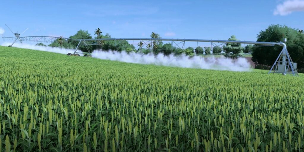 FS22 Fockink Irrigation Pivot v1.0 - FS 22 Implements & Tools Mod Download