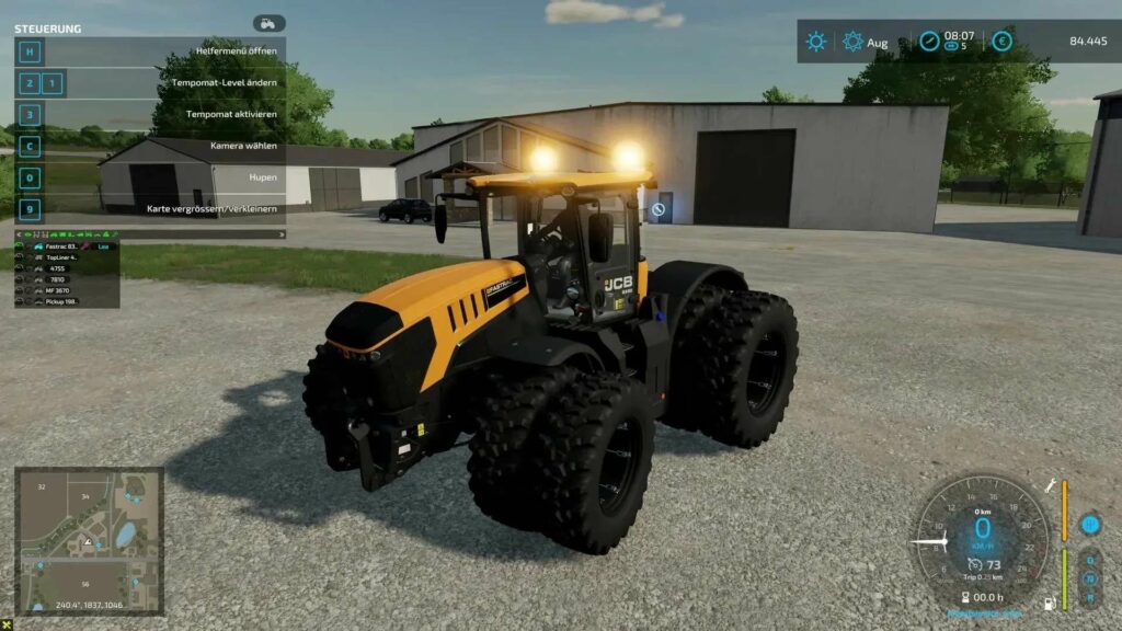 FS22 JCB Fast Track 8830 v1.0 - FS 22 Tractors Mod Download