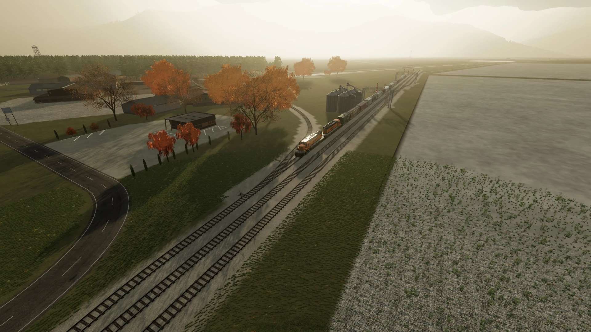 FS22 JWeezy’s Railroad Savegame v1.0 - FS 22 Other Mod Download