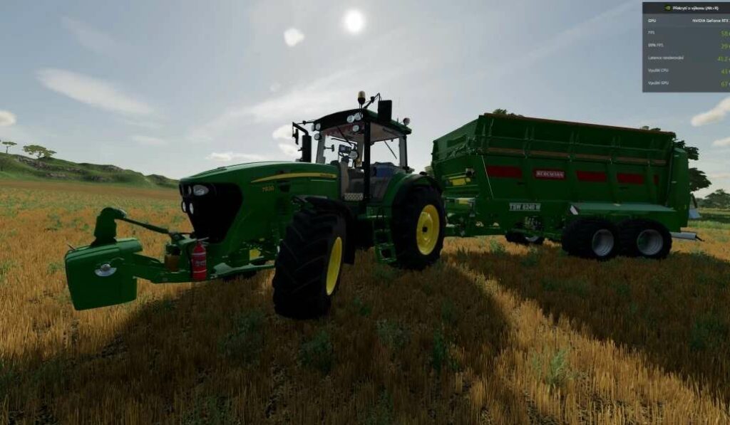 FS22 John Deere 7000 Series edit Mara v1.0 - FS 22 Tractors Mod Download
