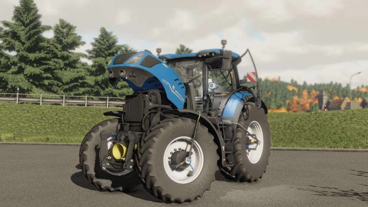 FS22 New Holland T7 PLMI-HDSV v4.0 - FS 22 Tractors Mod Download