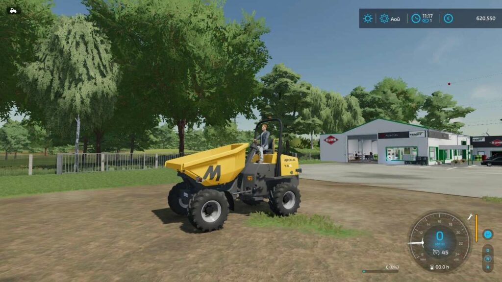 FS22 Mecalac dumper v1 (1) - Farming simulator 19 / 17 / 15 Mod
