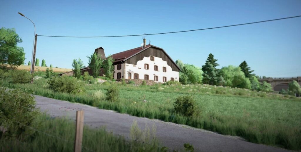 FS22 Pallegney Map v1 (3) - Farming simulator 19 / 17 / 15 Mod