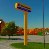 FS22 Placeable New Holland Dealer Signboard v1.0 - FS 22 Objects Mod ...