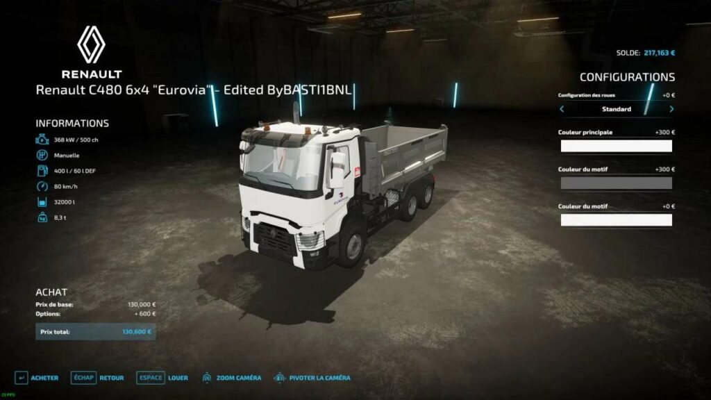 FS22 Renault C480 Public Works Pack v2 (6) - Farming simulator 19 / 17 ...