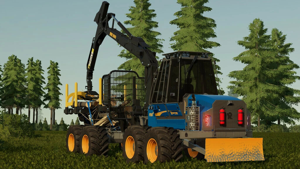 FS22 Rottne F20D v1.1.1.1 - FS 22 Forestry Mod Download