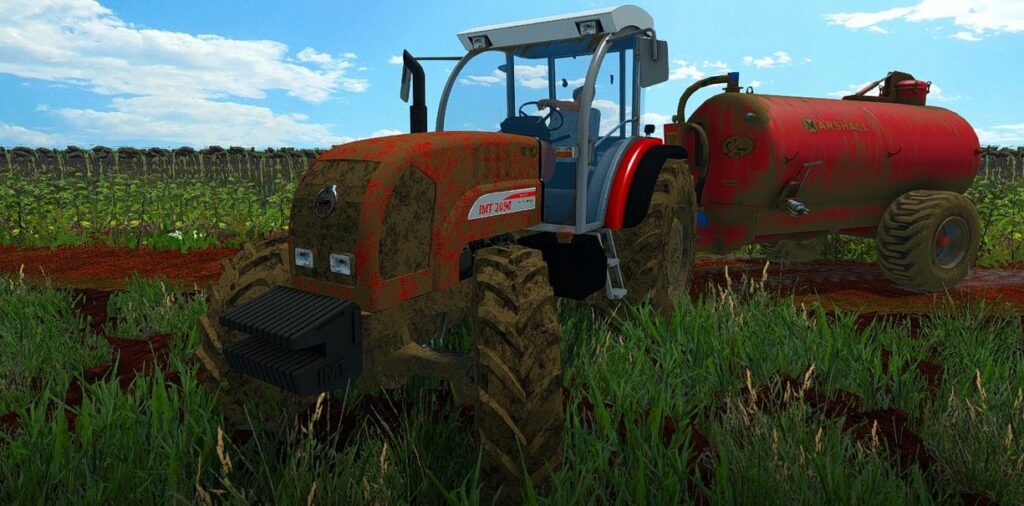 FS15 IMT 2090 4WD NEW SERBIAN GOOD RED V1.0 - FS 15 Tractors Mod Download