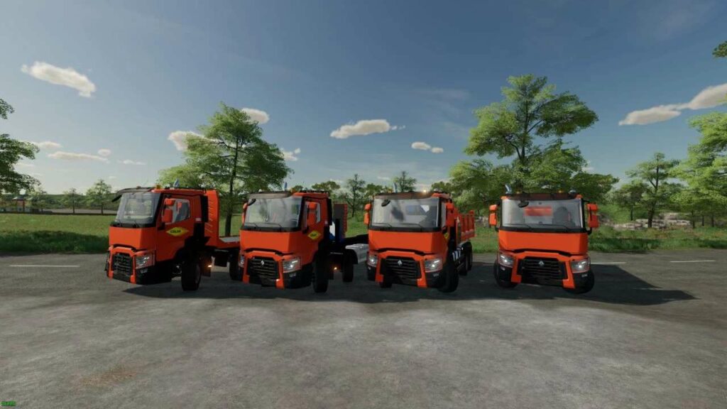Renault C480 Public Works Pack v1.0 (6) - Farming simulator 19 / 17 ...