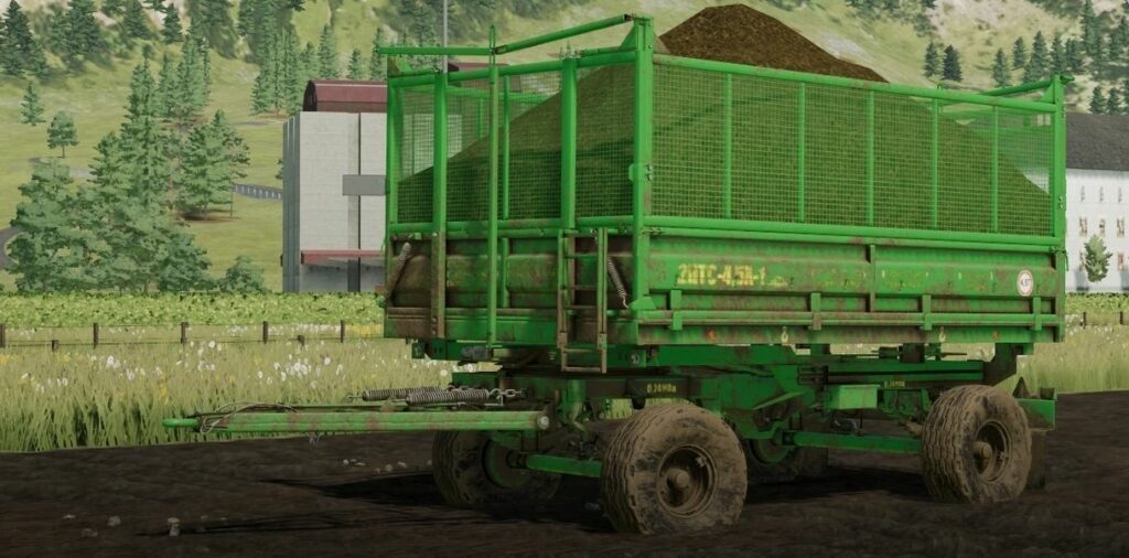 FS22 2 PTS-4.5 BobruiskAgroMash v1.1.1.0 - FS 22 Trailers Mod Download