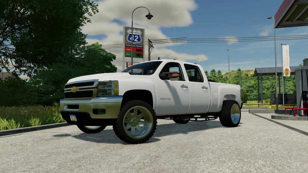 FS22 2011 Chevy Silverado 2500 LTZ v1.0 - FS 22 Cars Mod Download