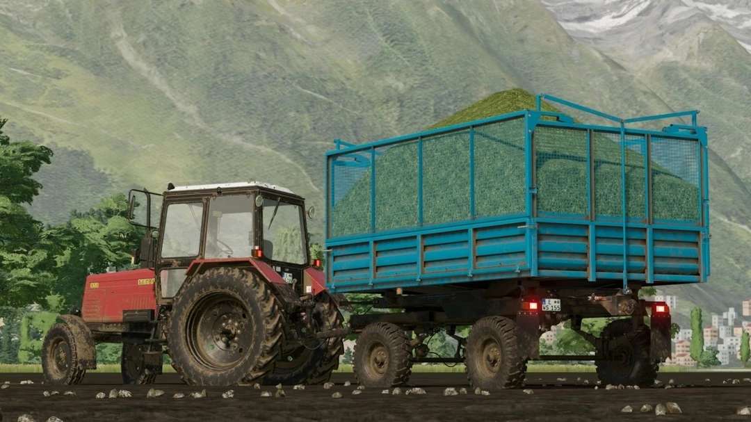 FS22 2PTS-4 “793A-03A” TTZ Trailer v1.0 - FS 22 Trailers Mod Download