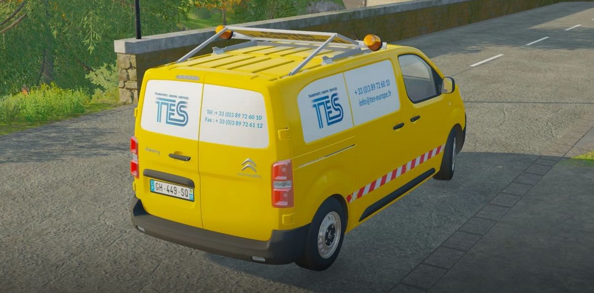 FS22 Citroën Jumpy Exceptional Convoy Pilot v1.0 - FS 22 Vehicles Mod ...