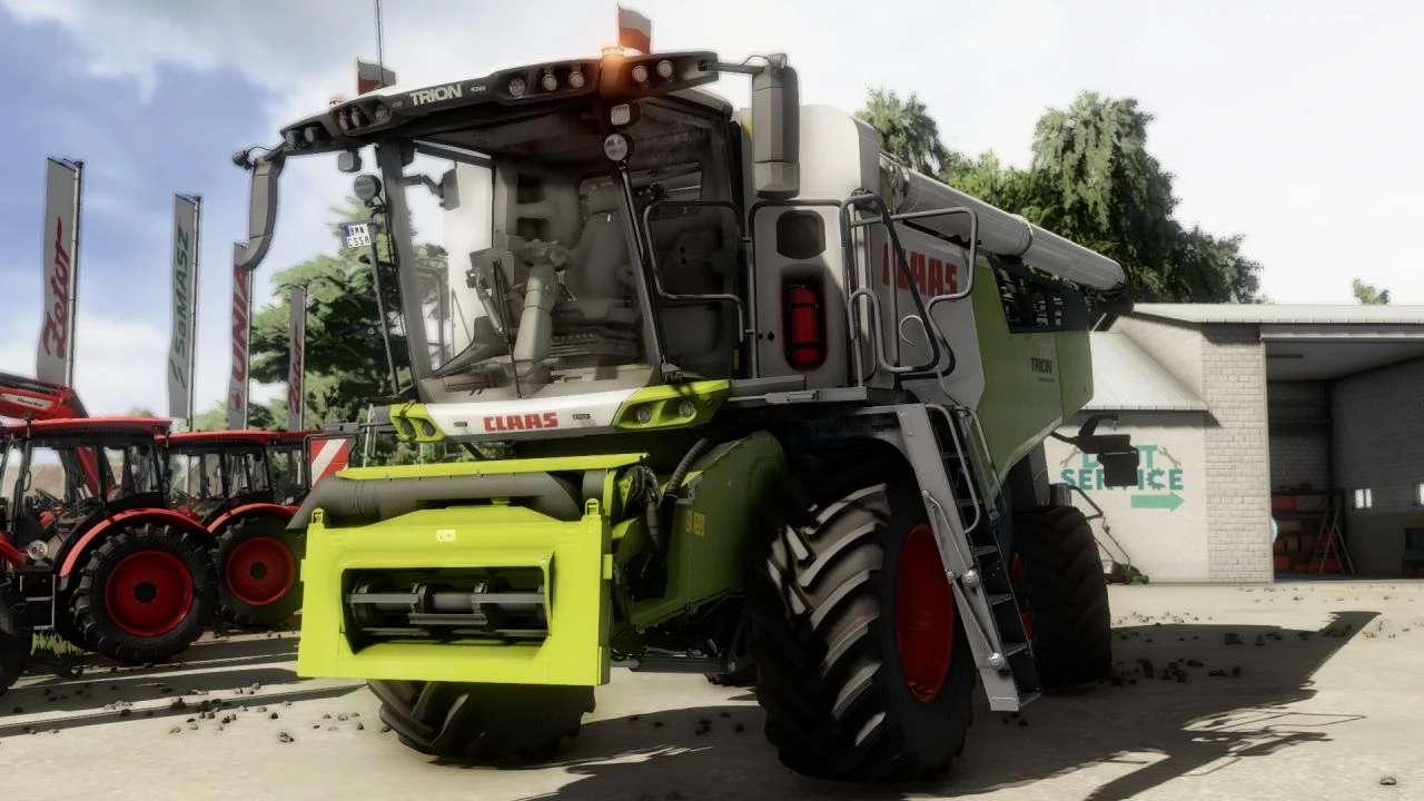 FS22 Claas Trion 7×0 V1 (1) - Farming simulator 19 / 17 / 15 Mod