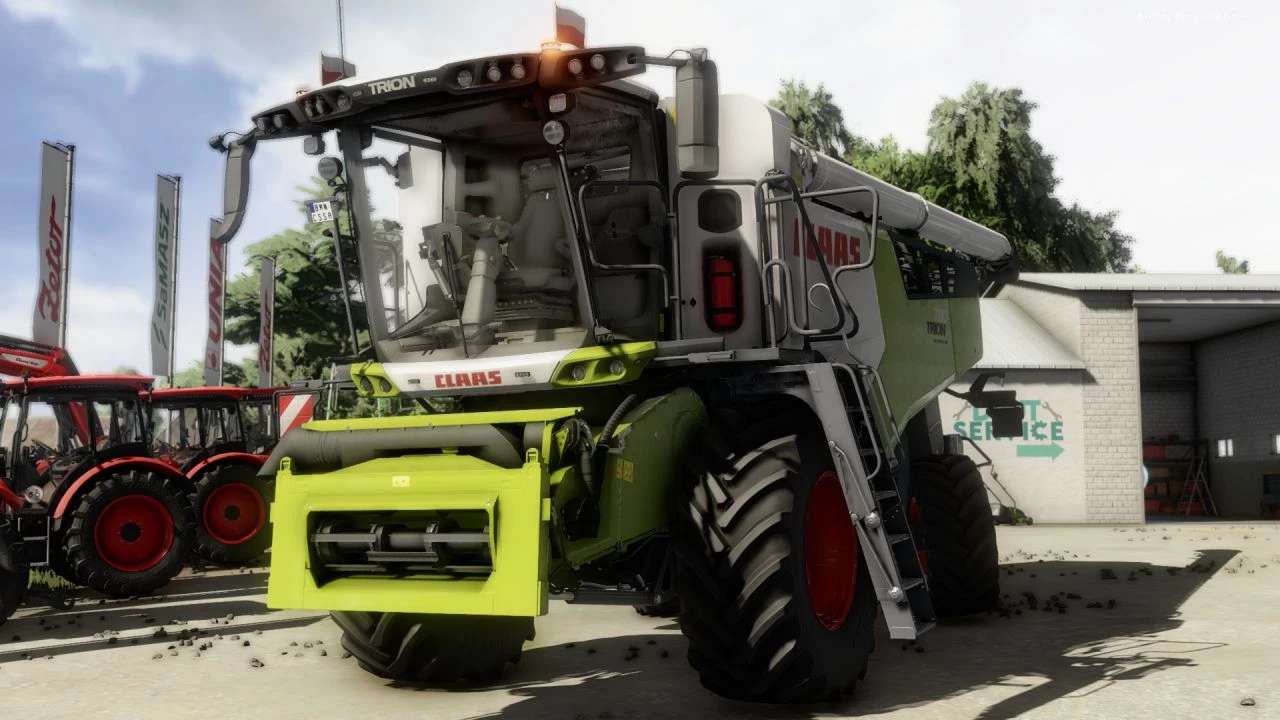 FS22 Claas Trion 7×0 v1.0 - FS 22 Combines Mod Download