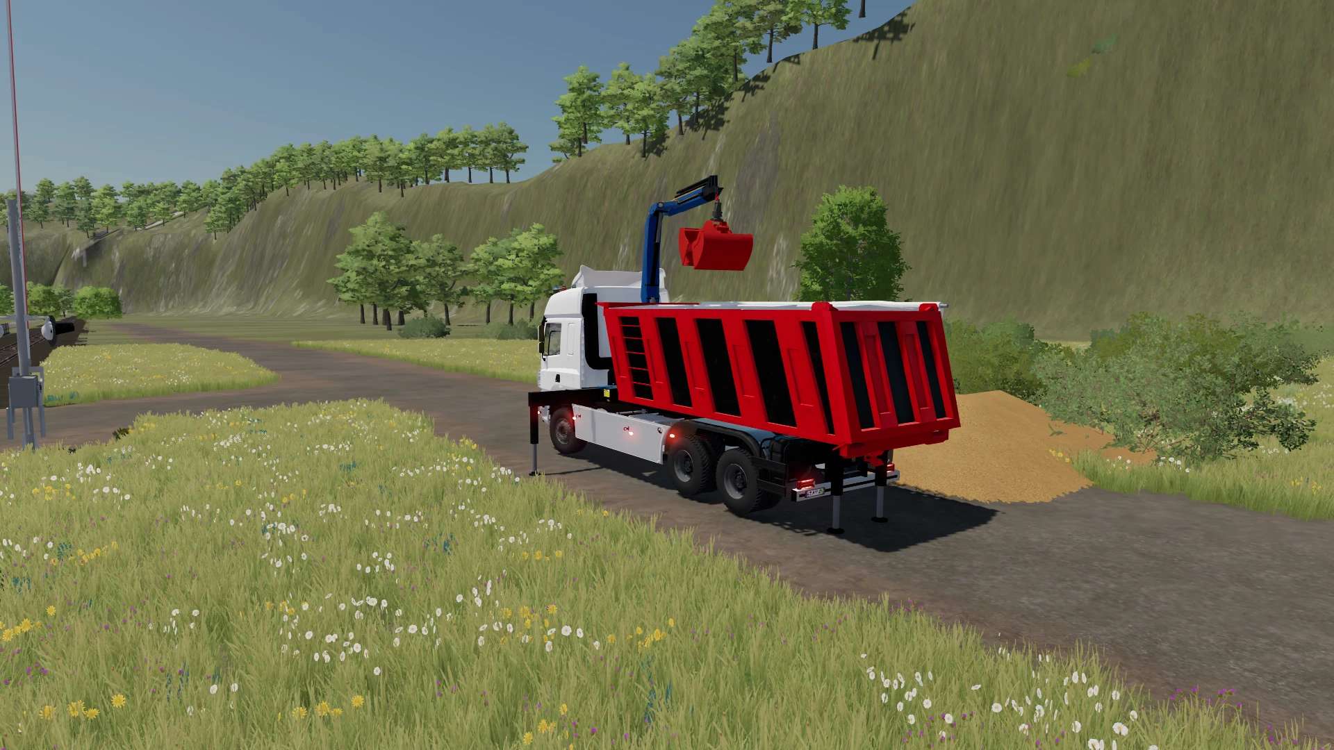 FS22 DAF CF 8×4 v1.0 - FS 22 Trucks Mod Download