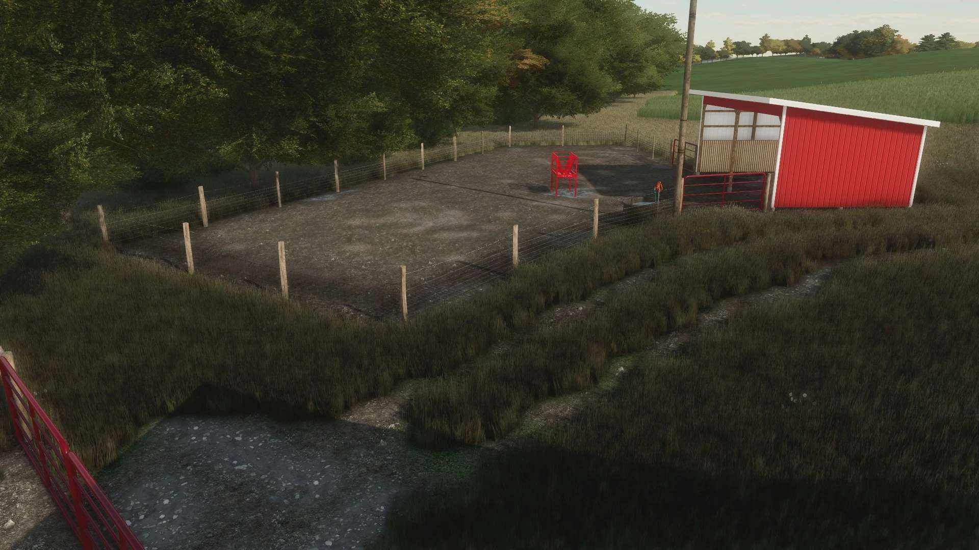 FS22 Horse Barn 12×20 v1.0 - FS 22 Objects Mod Download