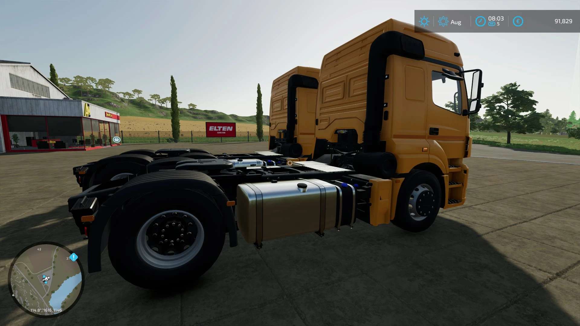 FS22 Kamaz 5490 – 65206 v1 (1) - Farming simulator 19 / 17 / 15 Mod