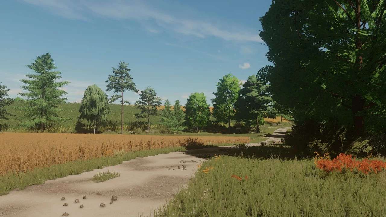 FS22 Krajeńskie Pola + Addon v2.0 - FS 22 Maps Mod Download