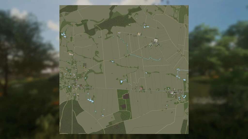 FS22 Krajeńskie Pola v1.1 - FS 22 Maps Mod Download