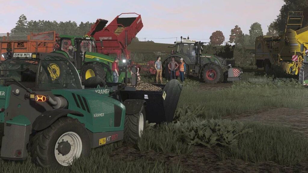 FS22 Kramer KT407 v2 (1) - Farming simulator 19 / 17 / 15 Mod