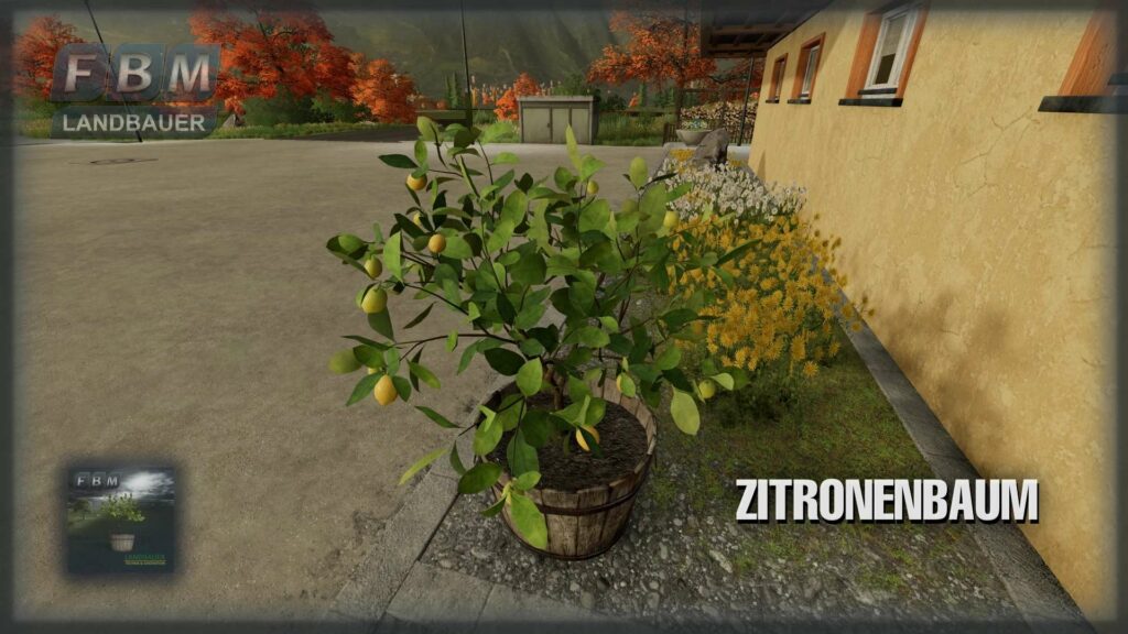 FS22 Lemon Tree v1 (2) - Farming simulator 19 / 17 / 15 Mod