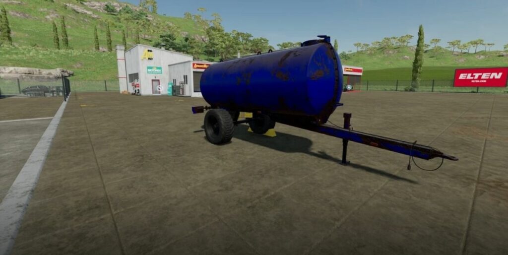 FS22 Lizard Old Tanker v1.0 - FS 22 Trailers Mod Download