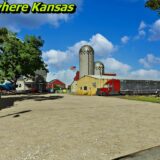 FS22 Nowhere Kansas v1.0 - FS 22 Maps Mod Download