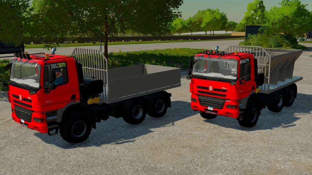 FS22 Phoenix 6×6 Agro-Truck Pack v1.0 (2) - Farming simulator 19 / 17 ...