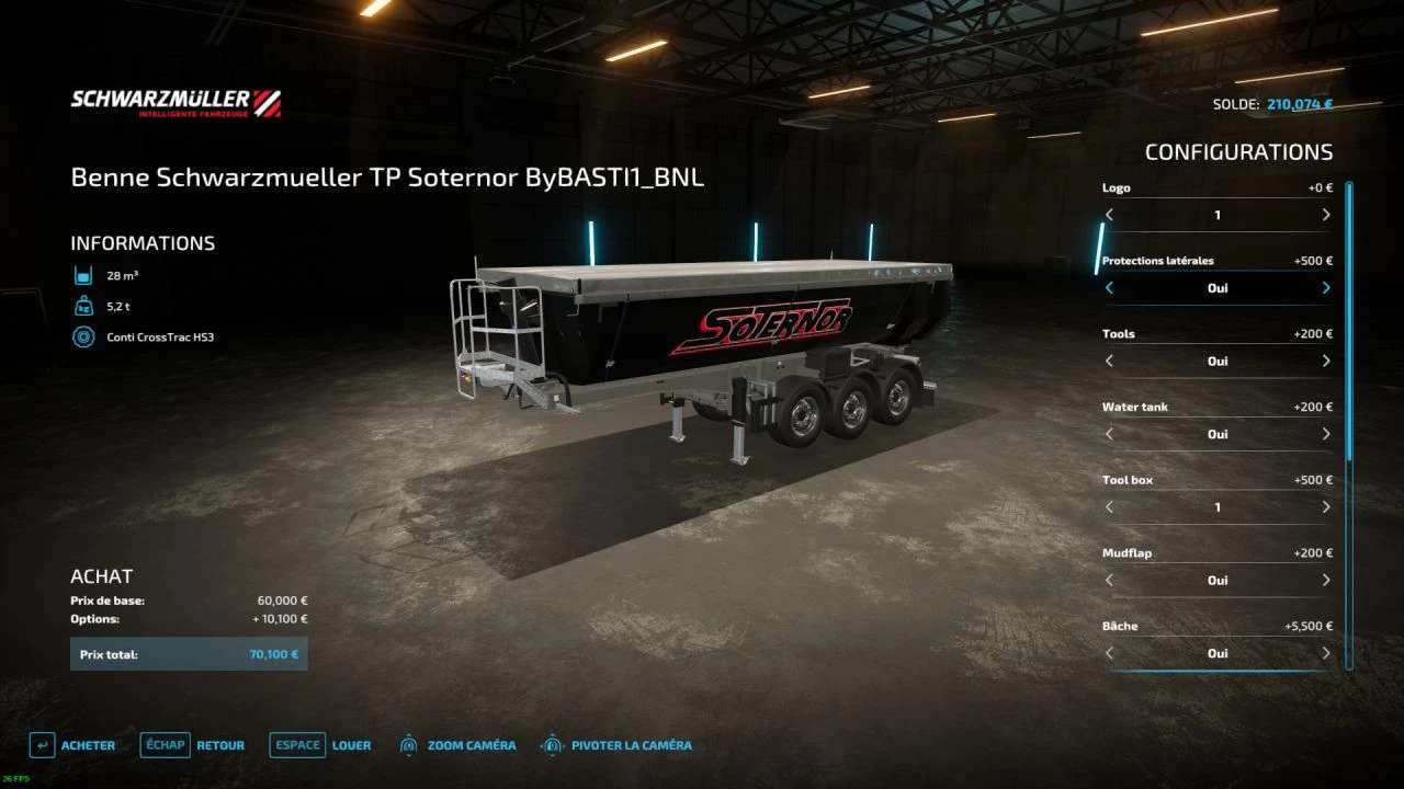 FS22 Schwarzmüller Public Works Trailer Soternor Group v1.0 - FS 22 ...
