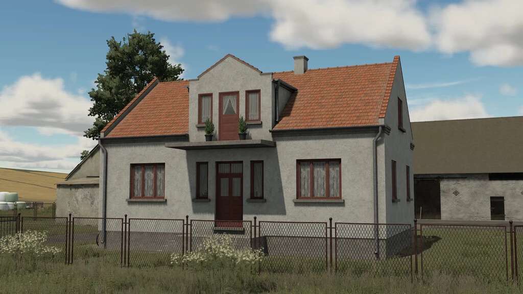 FS22 Small Farmhouse v1 (1) - Farming simulator 19 / 17 / 15 Mod