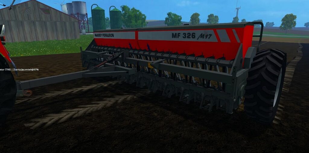 FS15 MASSEY FERGUSON 326 N17 NEW RED GOOD EXTRA HIT BRAZIL V1.0 - FS 15 ...