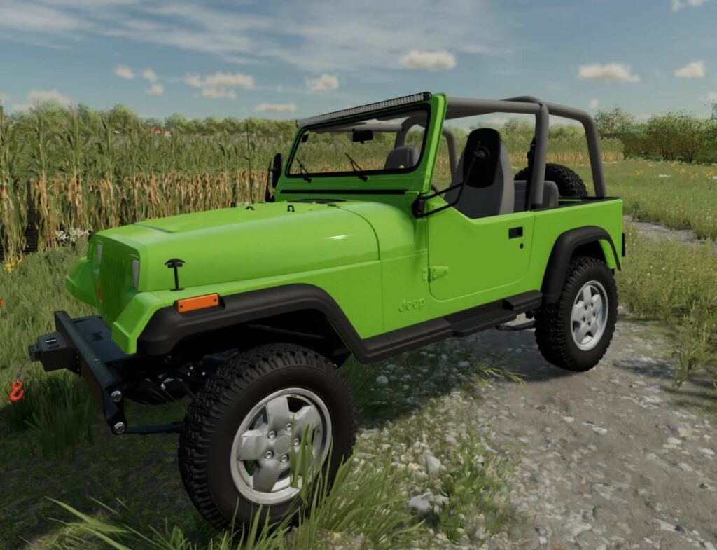 FS22 87 Jeep Wrangler v1.0 - Farming simulator 19 / 17 / 15 Mod
