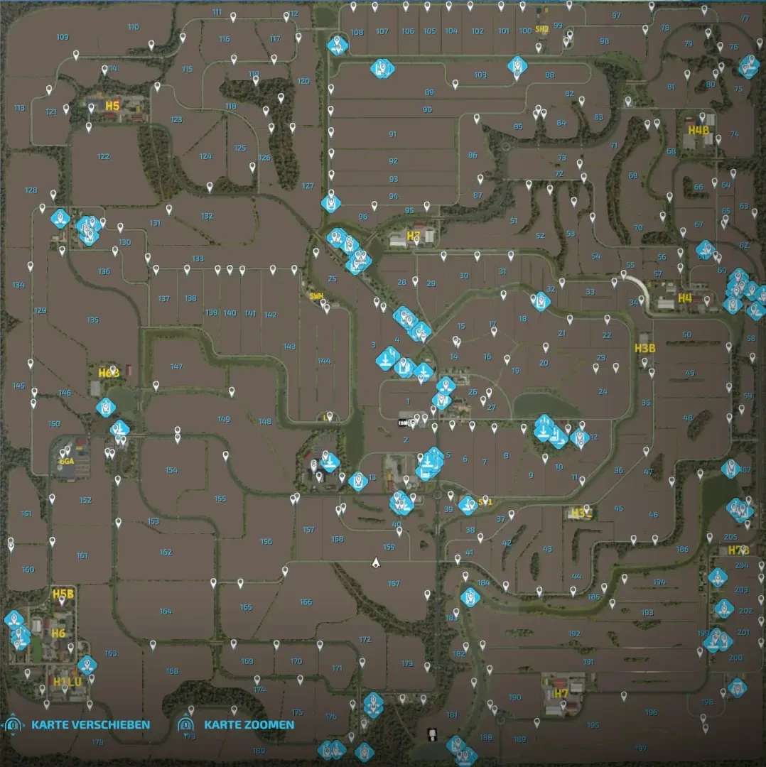 FS22 AutoDrive Course for the Vör den Diek Map v1 (2) - Farming ...