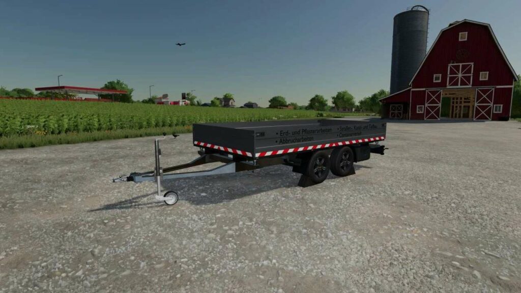 FS22 Construction yard Stani trailer v1.1 - FS 22 Trailers Mod Download