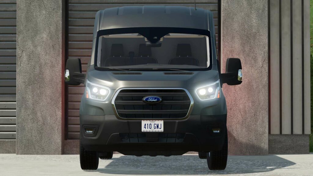 FS22 Ford Transit MK8 v1.2 - FS 22 Vehicles Mod Download