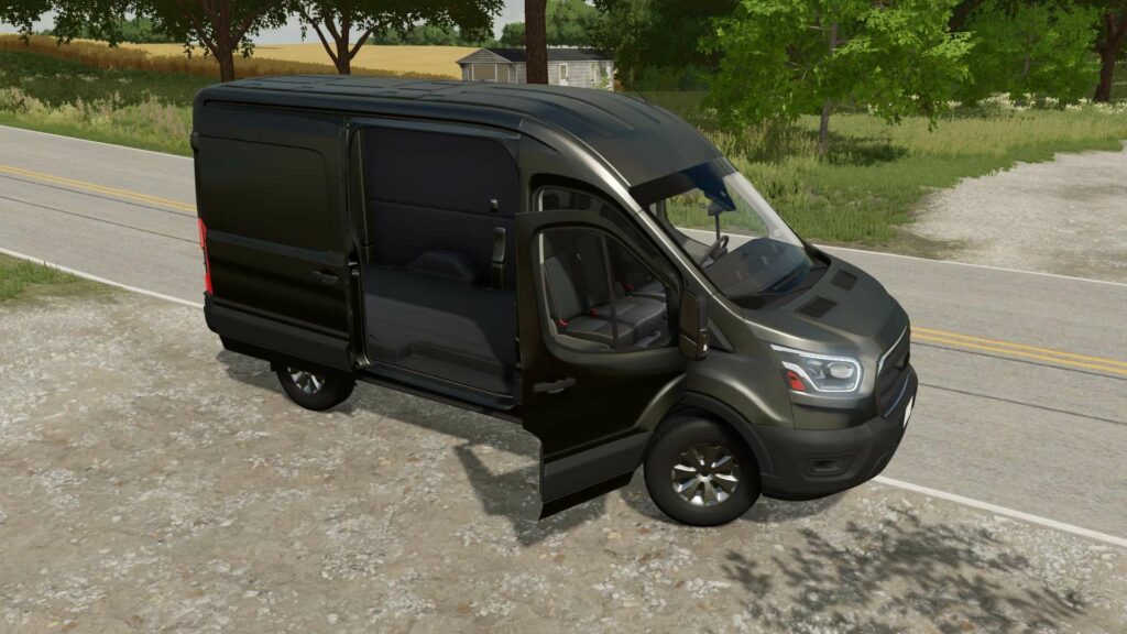 FS22 Ford Transit MK8 v1 (6) - Farming simulator 19 / 17 / 15 Mod