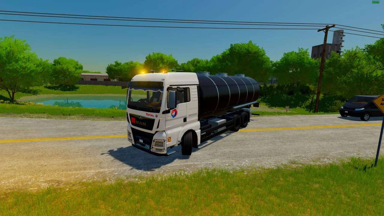 FS22 MAN 6×4 Tank Total V1.2 - FS 22 Trucks Mod Download