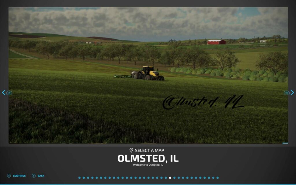 FS22 Olmsted IL v1.0 - FS 22 Maps Mod Download