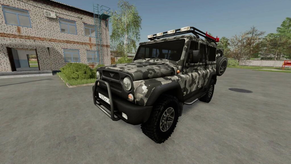 FS22 UAZ-3159 Bars v1.0 - FS 22 Cars Mod Download