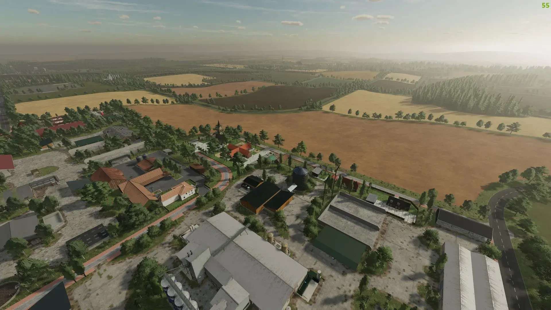 FS22 Vör den Diek Map v1.0 - FS 22 Maps Mod Download