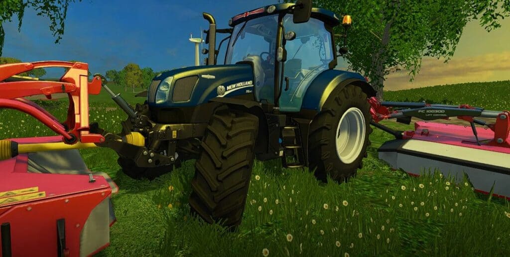 FS15 NEW HOLLAND T6.160 BP 4WD NEW UK BLUE POWER V1.1 - FS 15 Tractors ...
