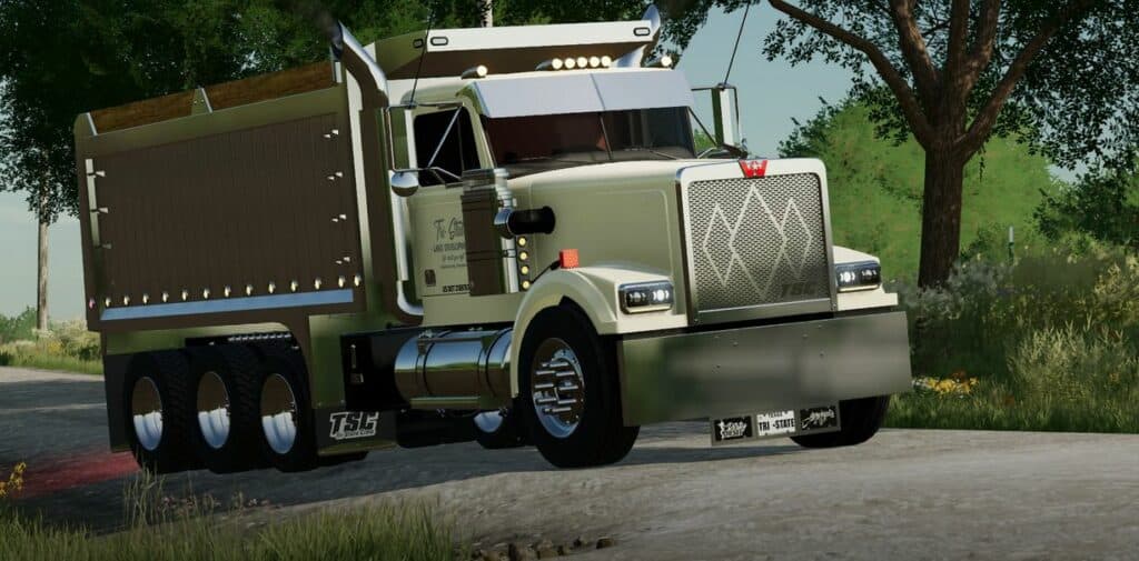 FS22 1990 Western Star 4964 Tri-Axle v1.0.0.2 - FS 22 Trucks Mod Download