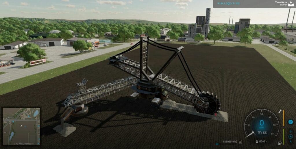 FS22 Bagger 288 v1 (2) - Farming simulator 19 / 17 / 15 Mod