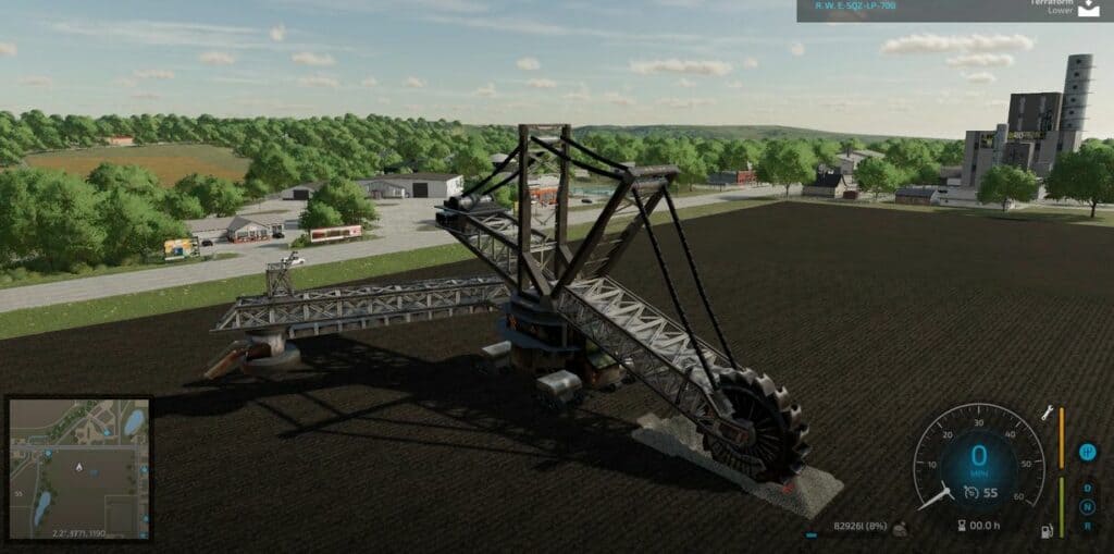 FS22 Bagger 288 v1 (3) - Farming simulator 19 / 17 / 15 Mod