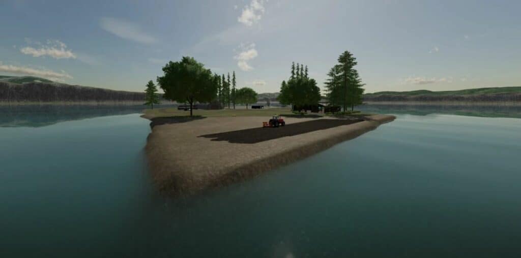 FS22 Freshwater Island Survival v1.0 - FS 22 Maps Mod Download