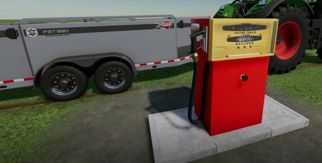 FS22 Fuel Selling Station v1.0 - FS 22 Objects Mod Download