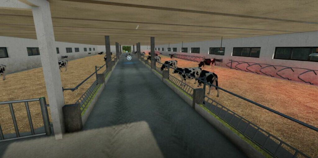 FS22 Old Cow Barn v1 (3) - Farming simulator 19 / 17 / 15 Mod