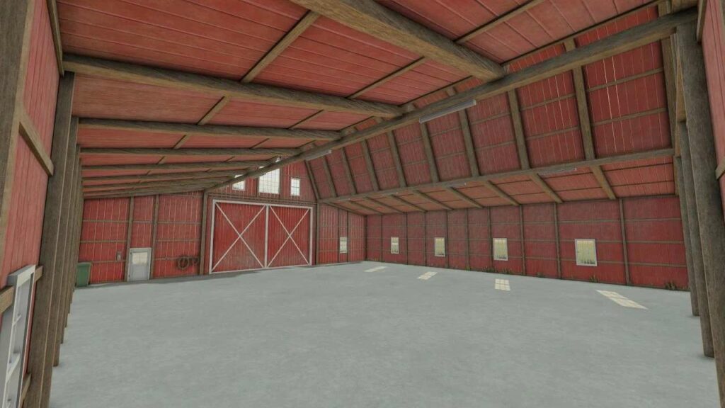 FS22 Old school American barns v1 (1) - Farming simulator 19 / 17 / 15 Mod